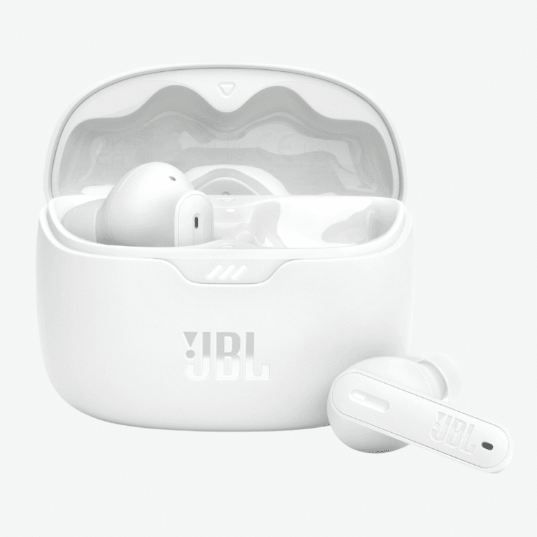 JBL | Tune Beam Noise-Canceling In-Ear Headphones, white - Happywork